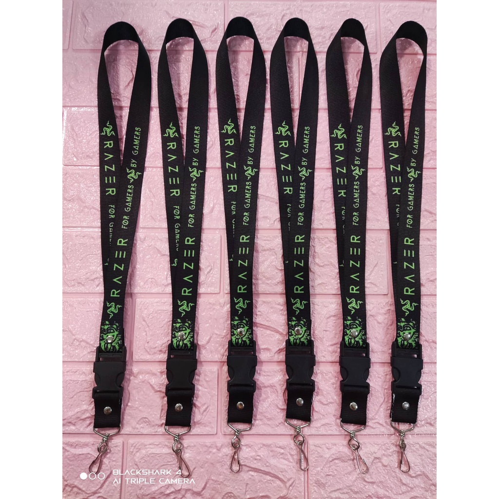 RAZER for gamers by gamers ID Lace Lanyard ID Sling ID Holder Onhand ...