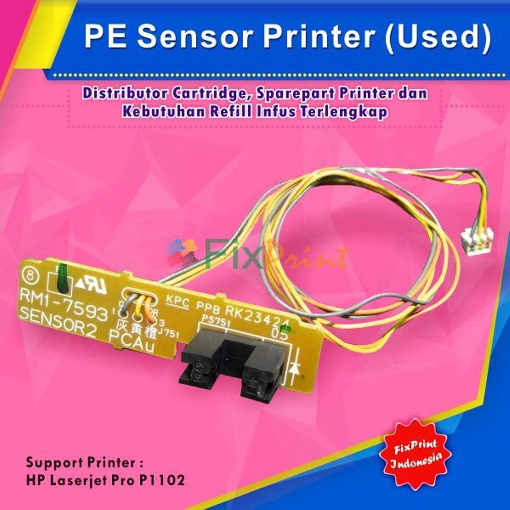 Hp P1102 P1102 Printer Paper Puller Sensor, ASF P1102 Sensor | Shopee ...