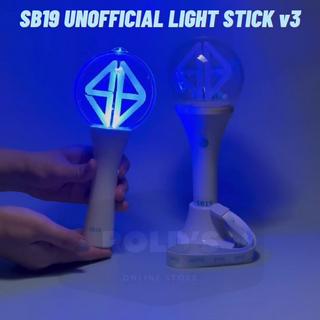 SB19 Unofficial Light Stick v3 15-color LED with box and freebies ...
