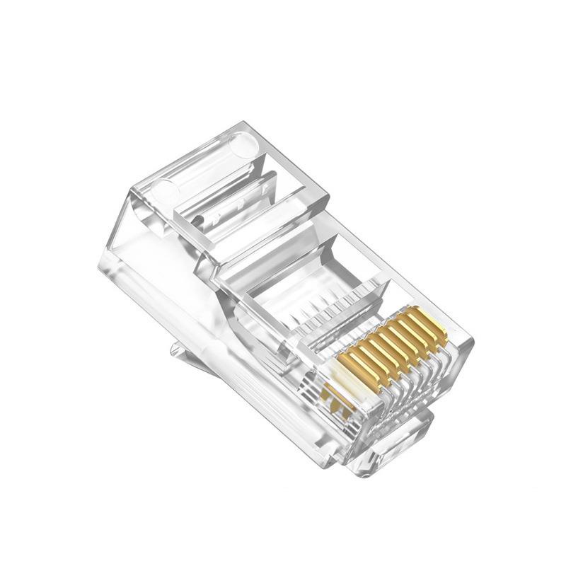 RJ45 Connector rj 45 Connector Cat5e Cat5 E High Quality | Shopee ...