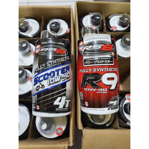 RS8 OIL SCOOTER / R9 / FULLY SYNTHETIC ORIGINAL ENGINE MOTORCYCLE OIL ...