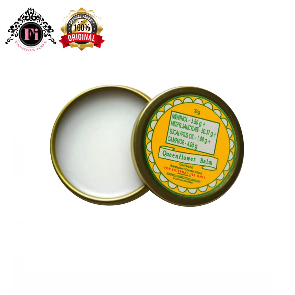 Queen Flower Balm Ointment Rubefacient Counter Irritant 18G | Shopee ...