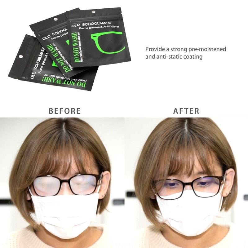 Reusable Special Anti-fog Molecule Glasses Towelettes/Eyeglass Wipe ...