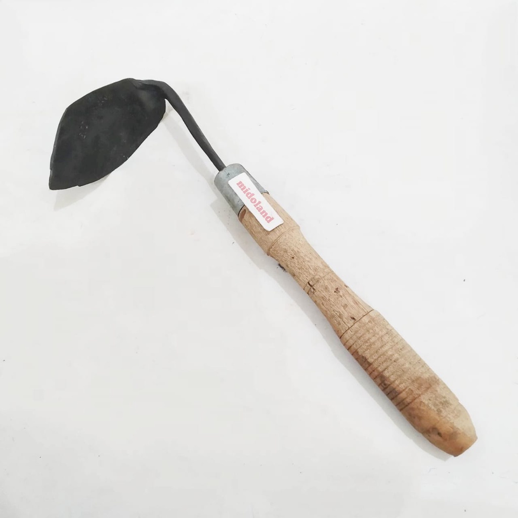 KAYU Hoe hoe coret koret kored cast midoland wrought iron wood handle ...