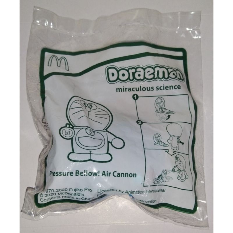 McDonald's Mcdo Happy Meal Toy - Doraemon Miraculous Science - Pressure ...
