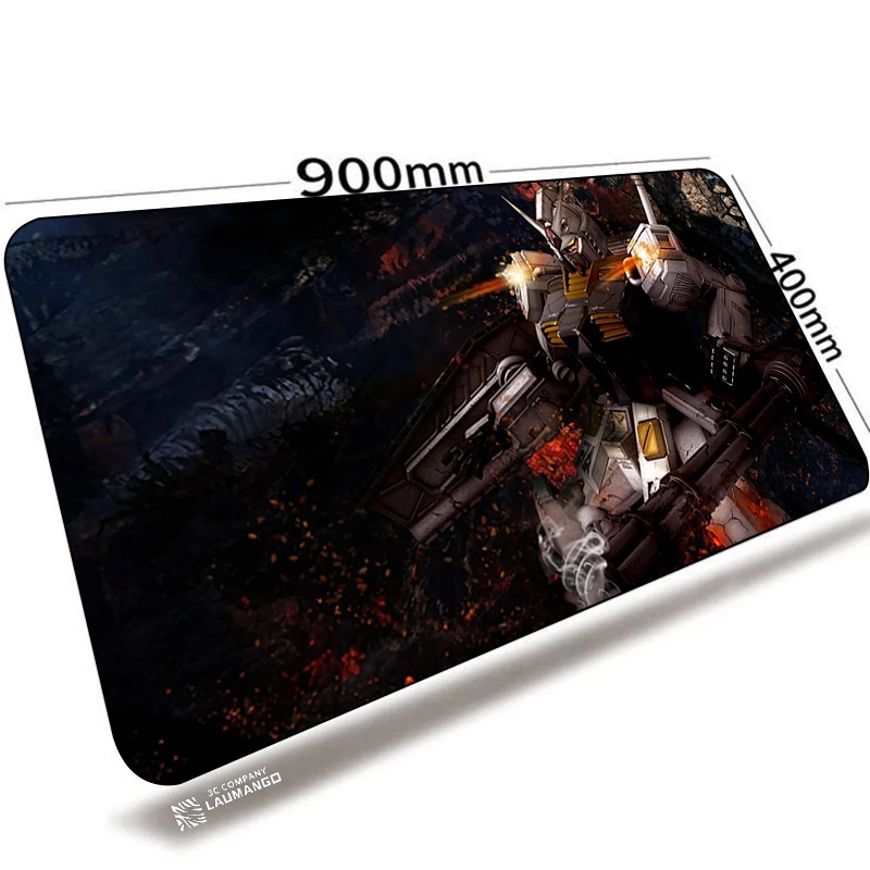 Game Mats Large Gundam Mouse Pad Gaming Accessories Keyboard Desk Mat ...