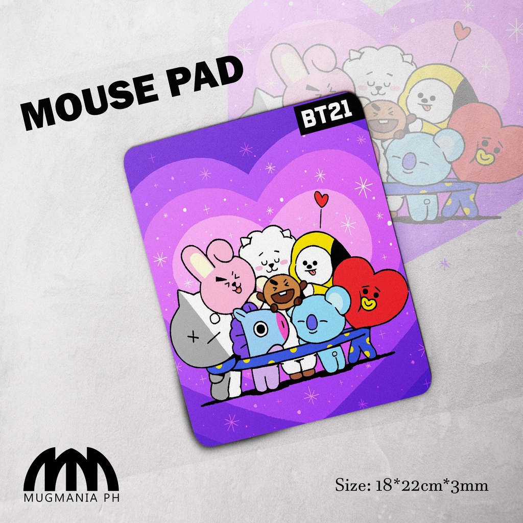 KPOP Mouse Pad - Mugmania - KPOP Character - KPOP Mouse Pad V1 - 18 ...