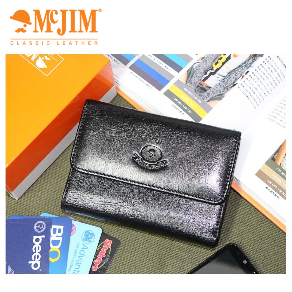 McJIM Vegetable Tanned Leather Wallet | Shopee Philippines