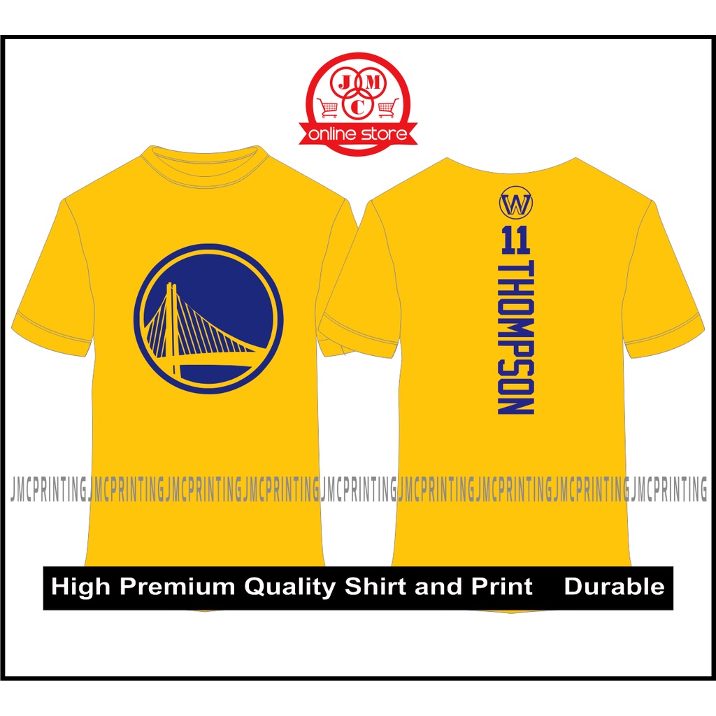 Golden State Warriors NBA Klay Thompson #11 Premium Quality T-shirt ...