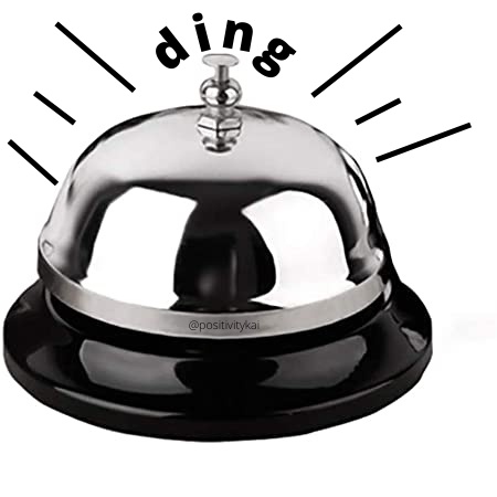 (Positivity) Big Call Bell for Restaurant, Hotels, Hospital, Clinic ...
