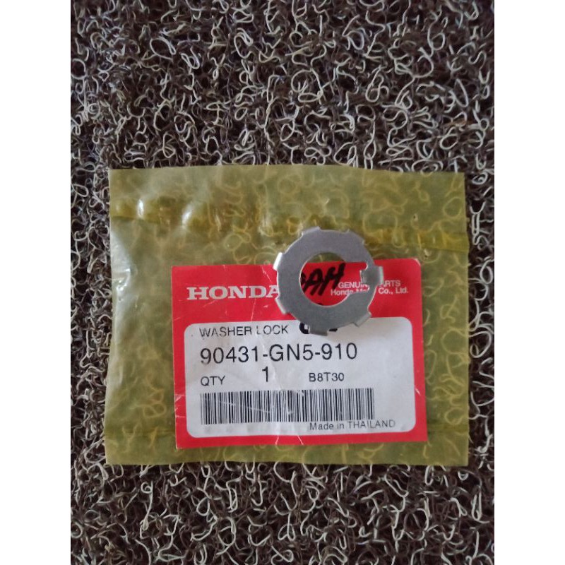 Lock Washer (Castle Washer) for Honda Xrm110/125,Wave100/125 | Shopee ...