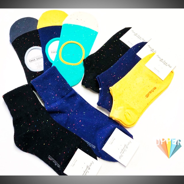 KOREAN ICONIC SOCKS - Basic Statement Streetwear Icons Cool Hip Sparkle ...