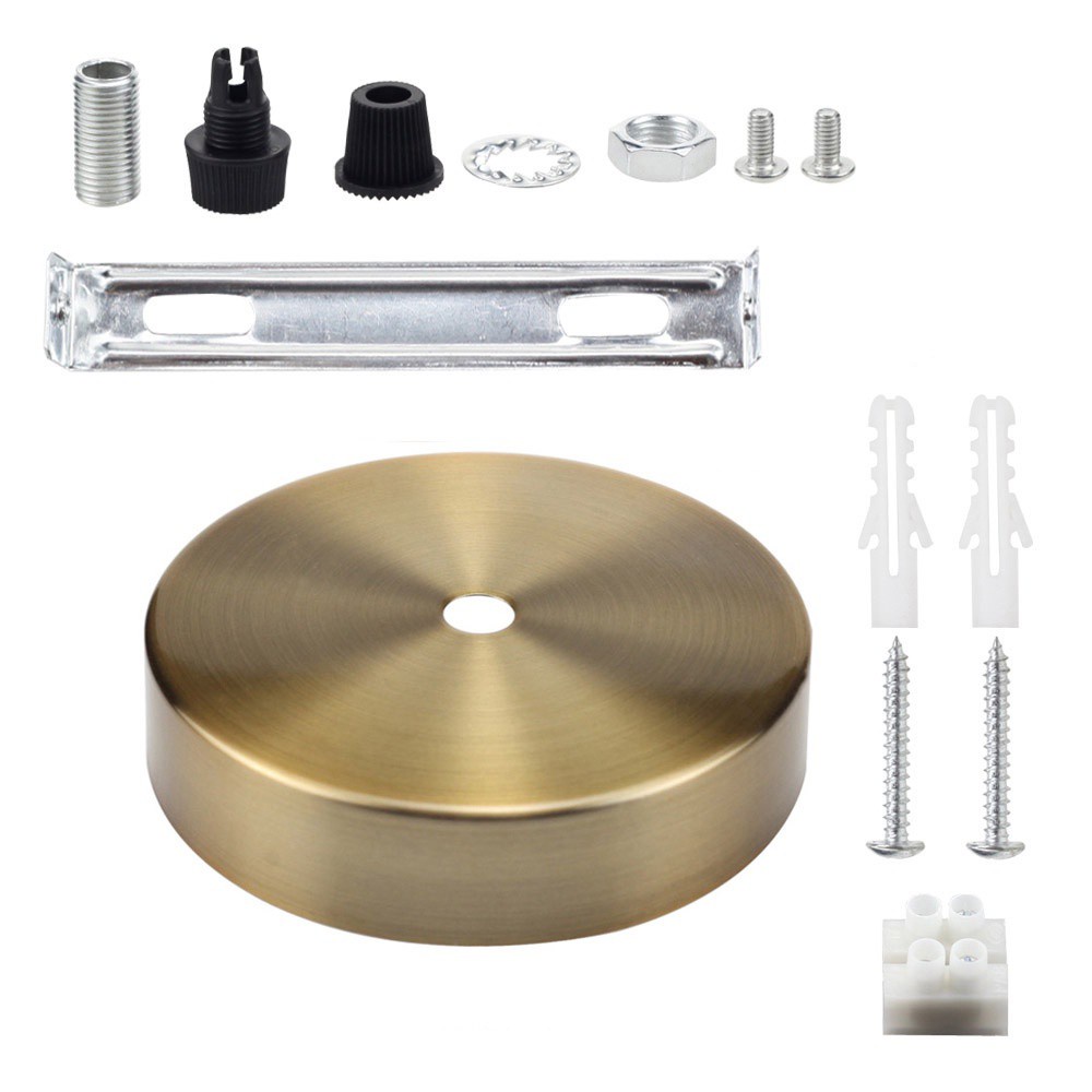CORDELL 5 Colors Ceiling Base Plate Metal Pendant Lamp Holder Pendant ...