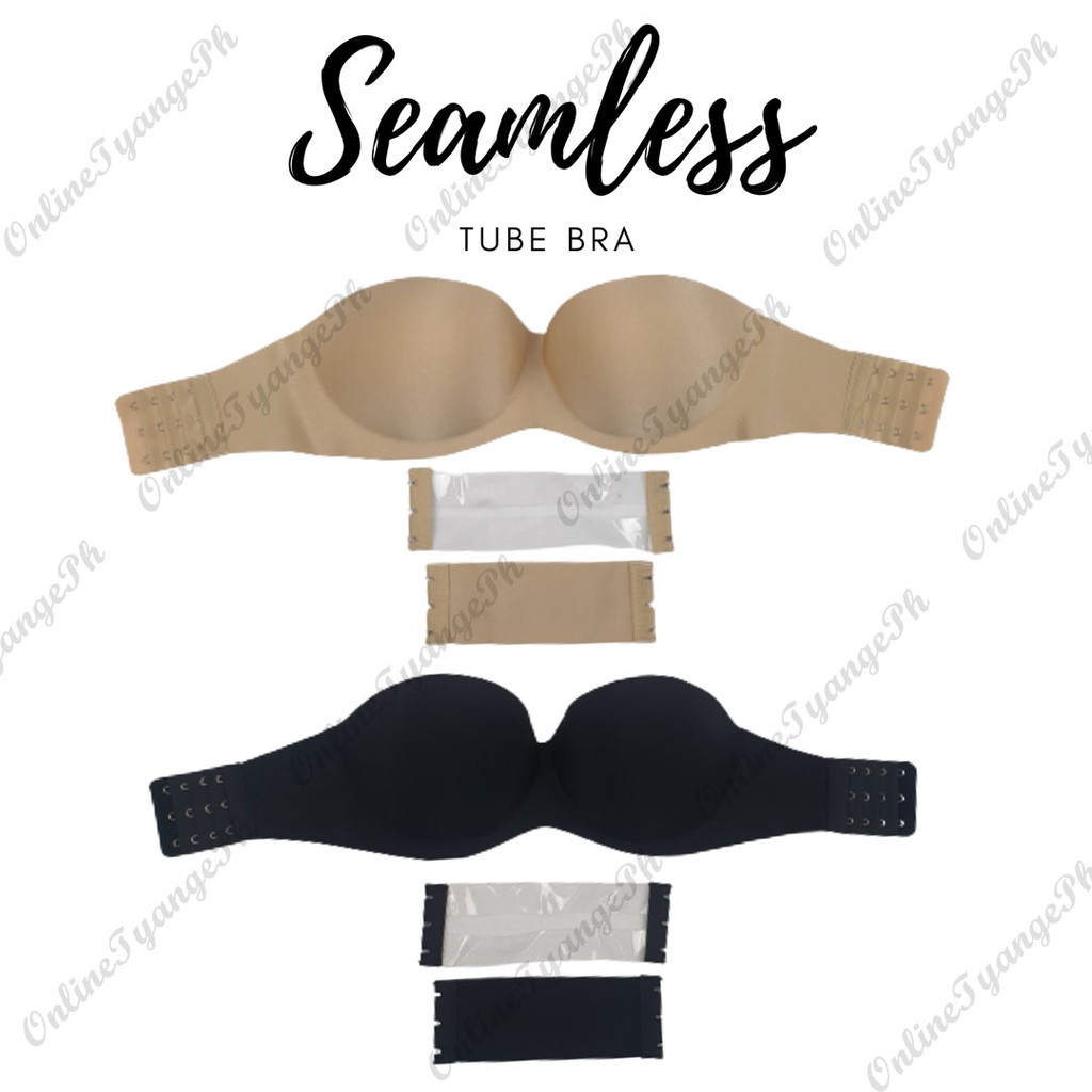 DASHOP STRAPLESS SEAMLESS MAGIC PUSH UP BRA A / B / C / D / AVAILABLE SEAMLESS | Shopee Philippines