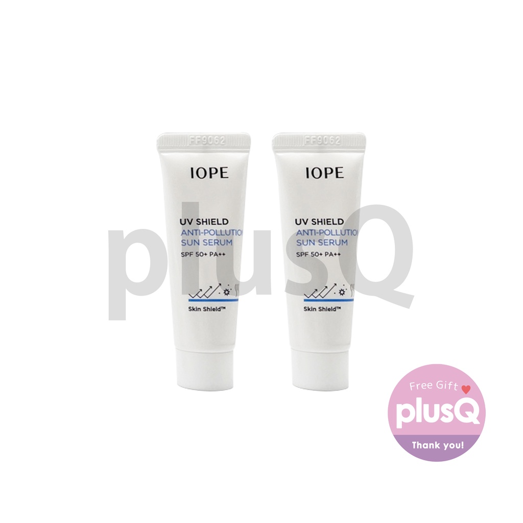 [IOPE] UV Shield Anti-Pollution Sun Serum SPF 50+ PA++ (10ml x 2ea ...