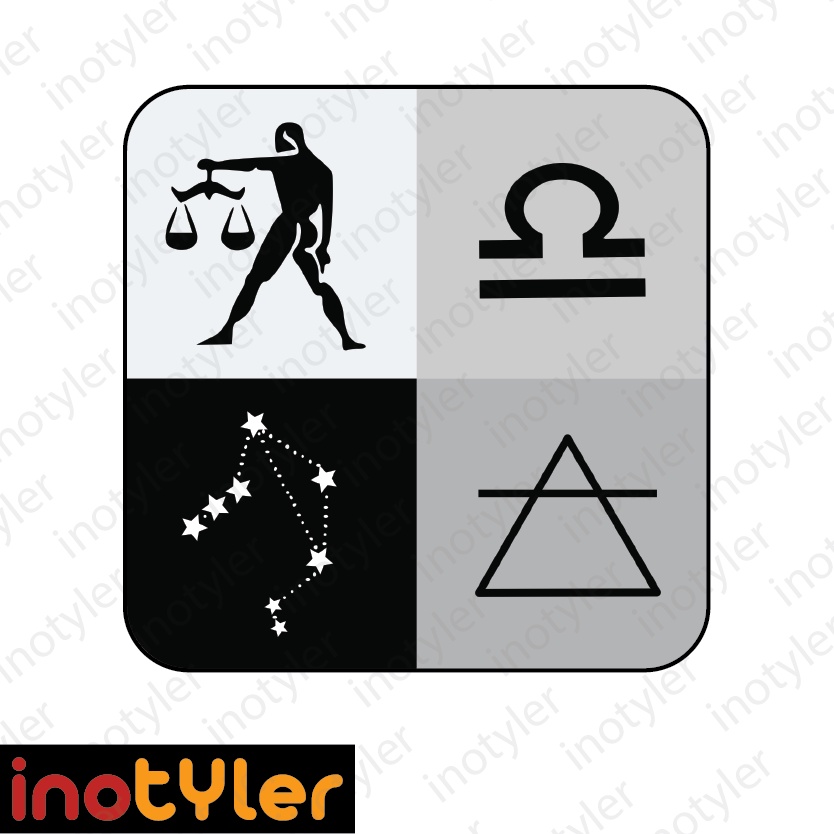 Libra Zodiac Sign Symbol Signs Symbols Balance Scales Constellation ...