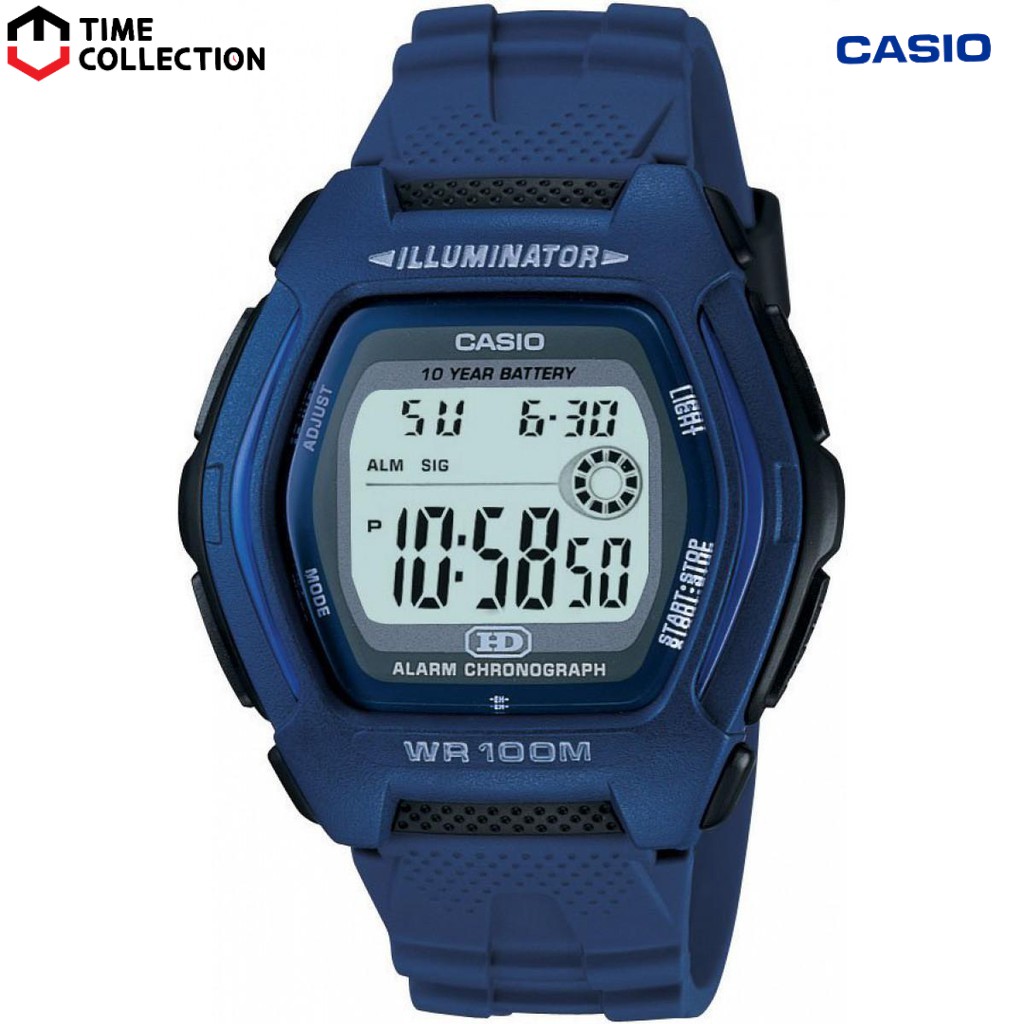 Casio HDD-600C-2AVDF Digital Rubber Strap Watch For Men | Shopee Philippines