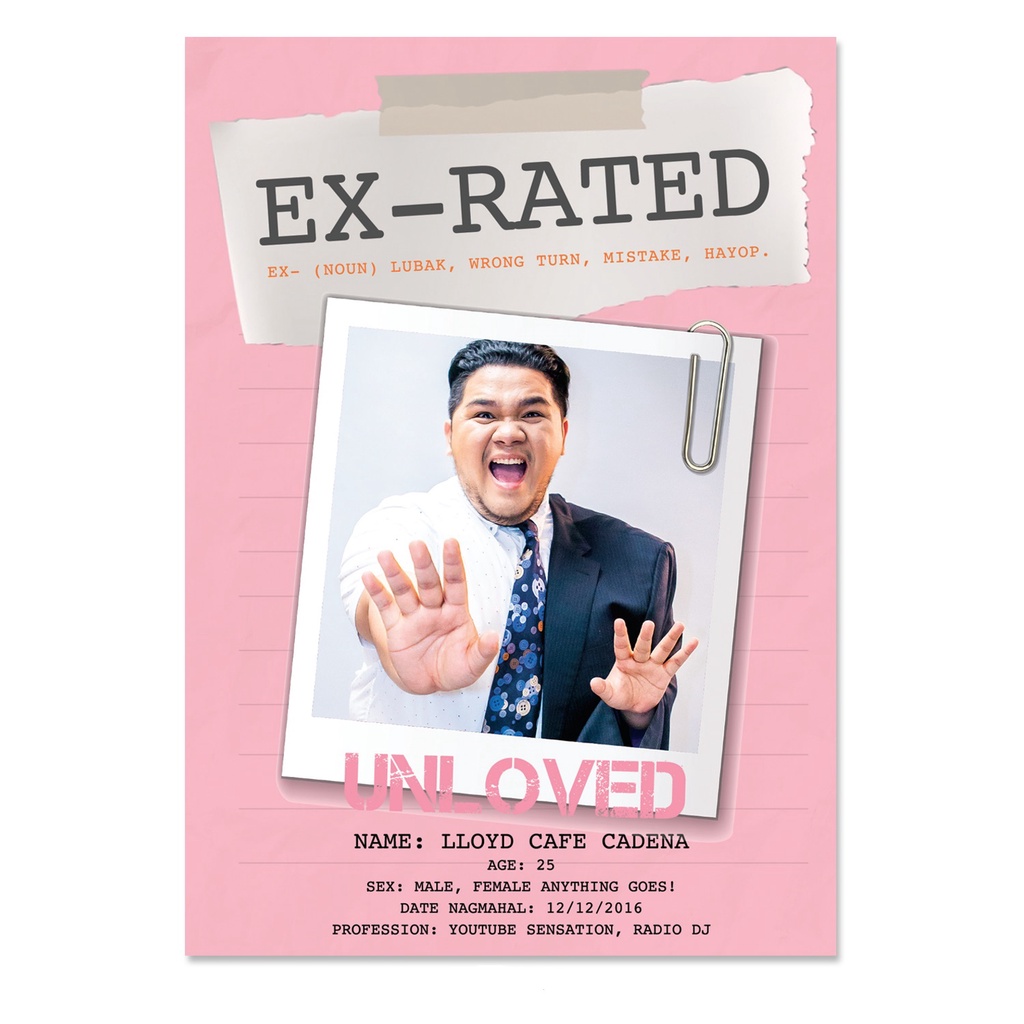 EX - RATED by Lloyd Cafe Cadena | Shopee Philippines