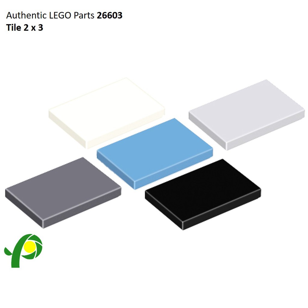 LEGO Parts 26603 Tile 2x3 | Shopee Philippines