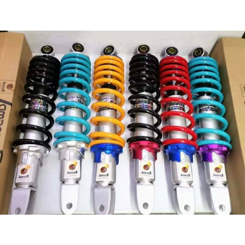 LAMBORG9 Rear Shock Absorder 300mm for Mio Spory/Amore/m3/msi125/gravis ...