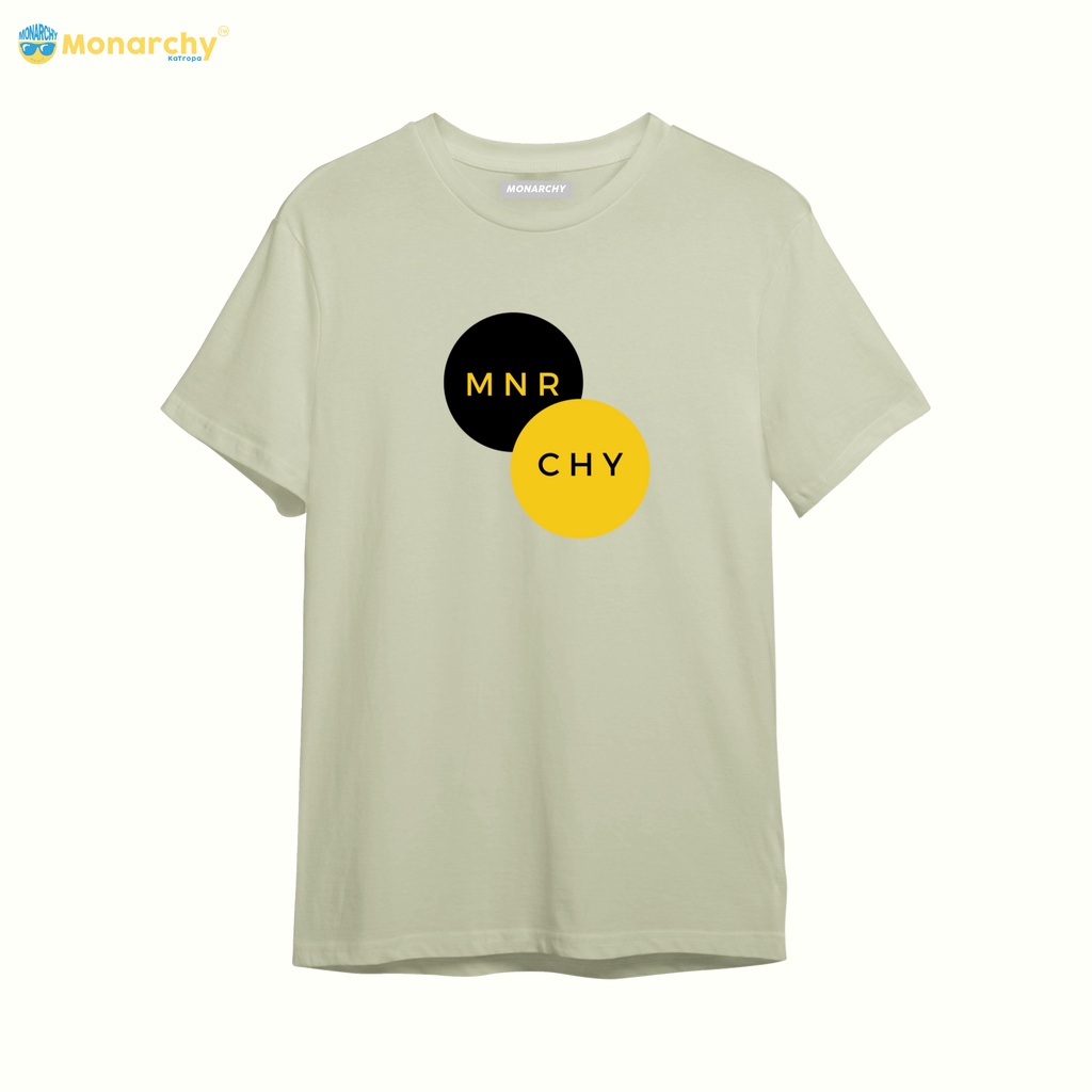 Monarchy Official Logo Tee Vol.2 In 2 Round Circles T-Shirt Shirts For ...