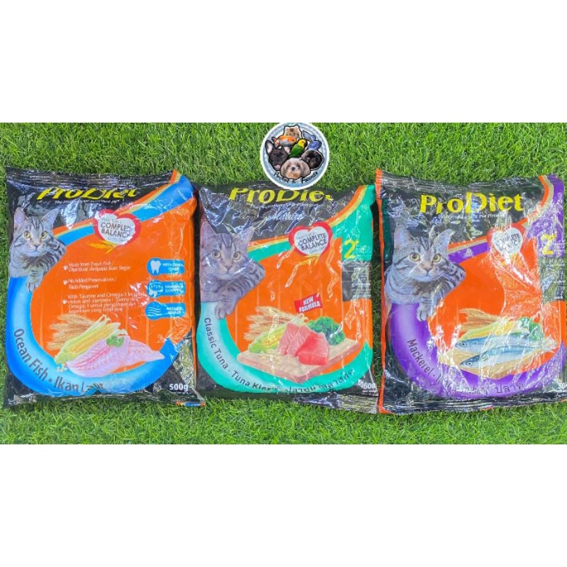 Pro Diet Cat Food 500grams | Shopee Philippines