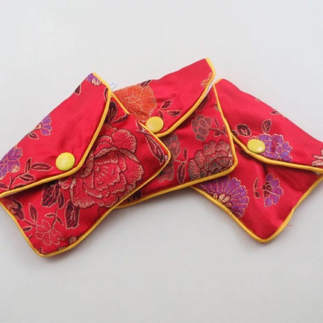 Red pouch Small pocket purse | Shopee Philippines
