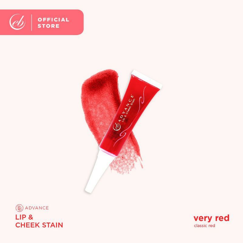 NEW STOCKS EB ADV LIP AND CHEEK STAIN VERY RED | Shopee Philippines