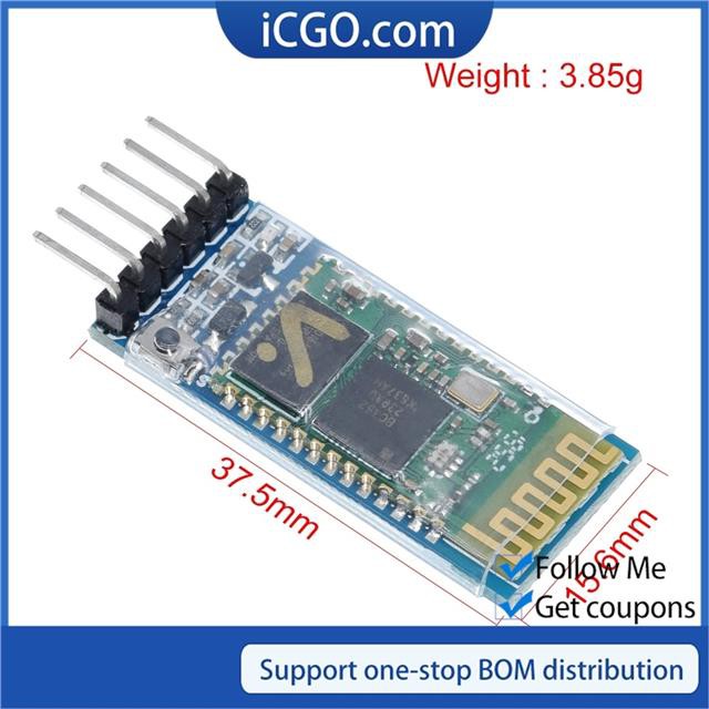 HC05 HC-05 master-slave 6pin JY-MCU anti-reverse, integrated Bluetooth ...