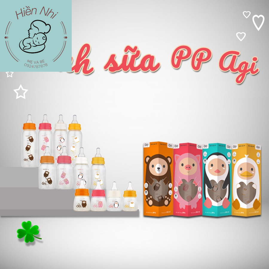 Agi Bottle Narrow Neck PP 250ml (Box) | Shopee Philippines