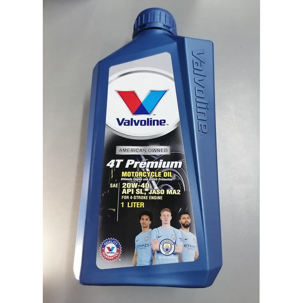 VALVOLINE ™ 4T PREMIUM 20W-40/ 1 LITER(Premium 4T Oil for Motorcycles ...