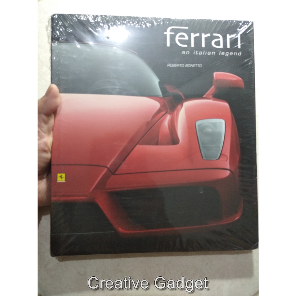 Ferrari an Italian legend – Hard Cover Book – The Luxury Sport Car Book ...