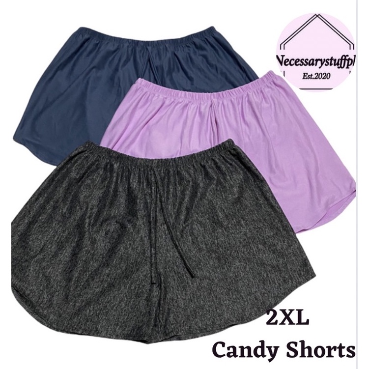 NECESSARY PLUS SIZE 2XL Candy Shorts Cotton Spandex (30-42inches ...
