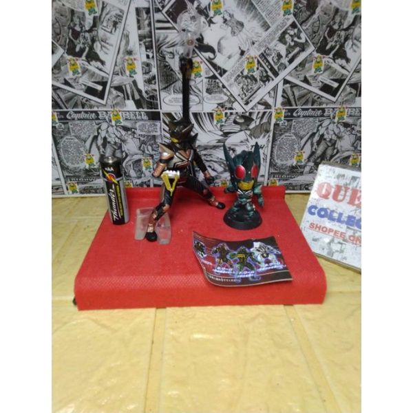 Kamen Rider Punch and Kick Mini Figure | Shopee Philippines