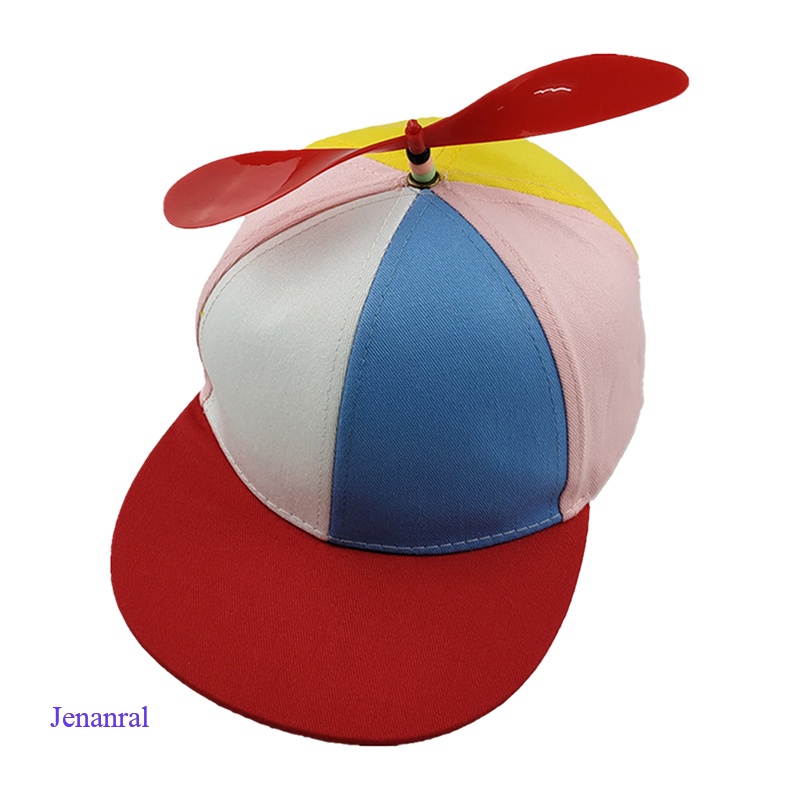 Jenanral Funny Helicopter Propeller Baseball Caps Colorful Patchwork ...