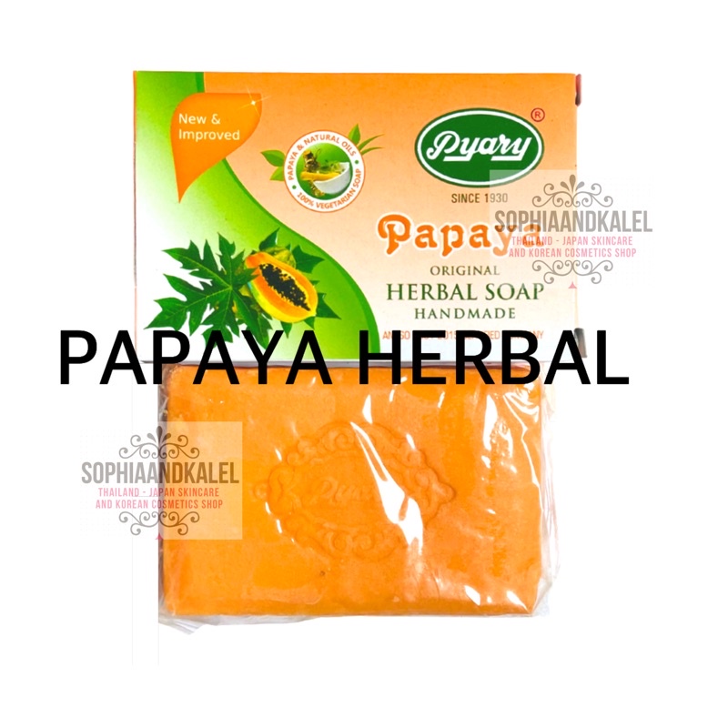 Pyary Turmeric Soap / Ayurvedic Papaya Soap from UAE (ORIGINAL ...