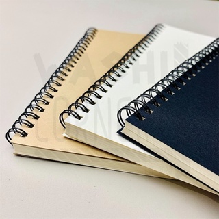 SPIRAL KRAFT NOTEBOOK | B6/A5/B5 | WASHI CORNER | Shopee Philippines
