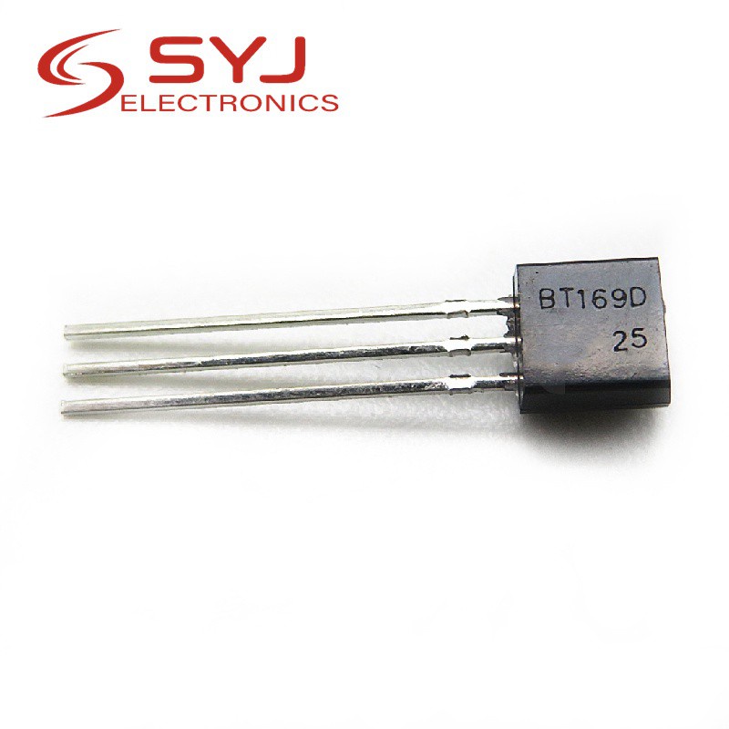 50pcs/lot BT169D BT169 TO-92 Triacs Thyristor SCR 400V 9A 3-Pin SPT new ...