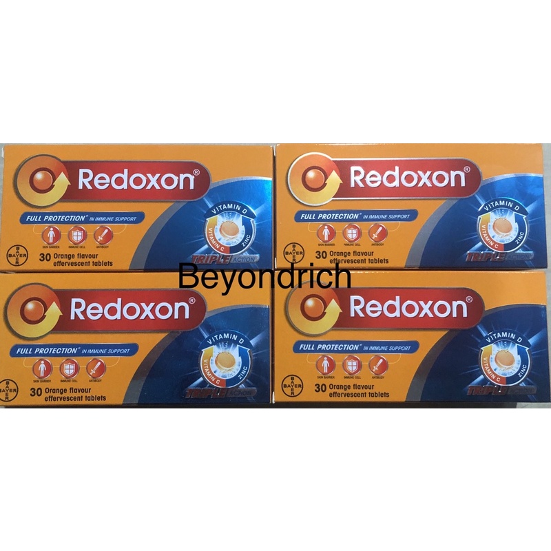 Redoxon Triple Action Vitamin C, D plus Zinc immunity antibody (30 ...