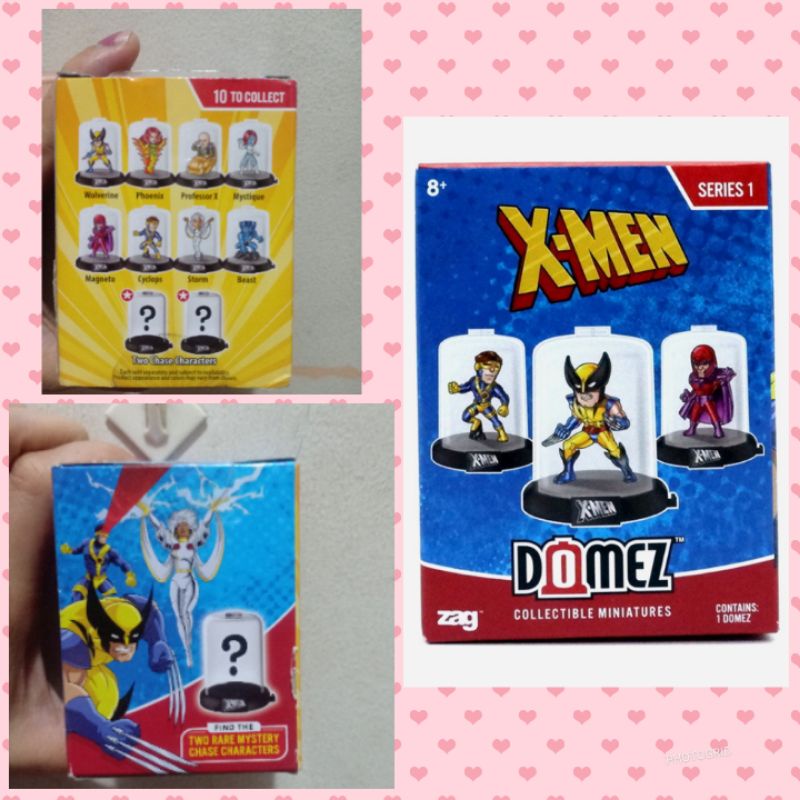 Domez Marvel X Men collectible miniatures super Sale(opened) | Shopee ...