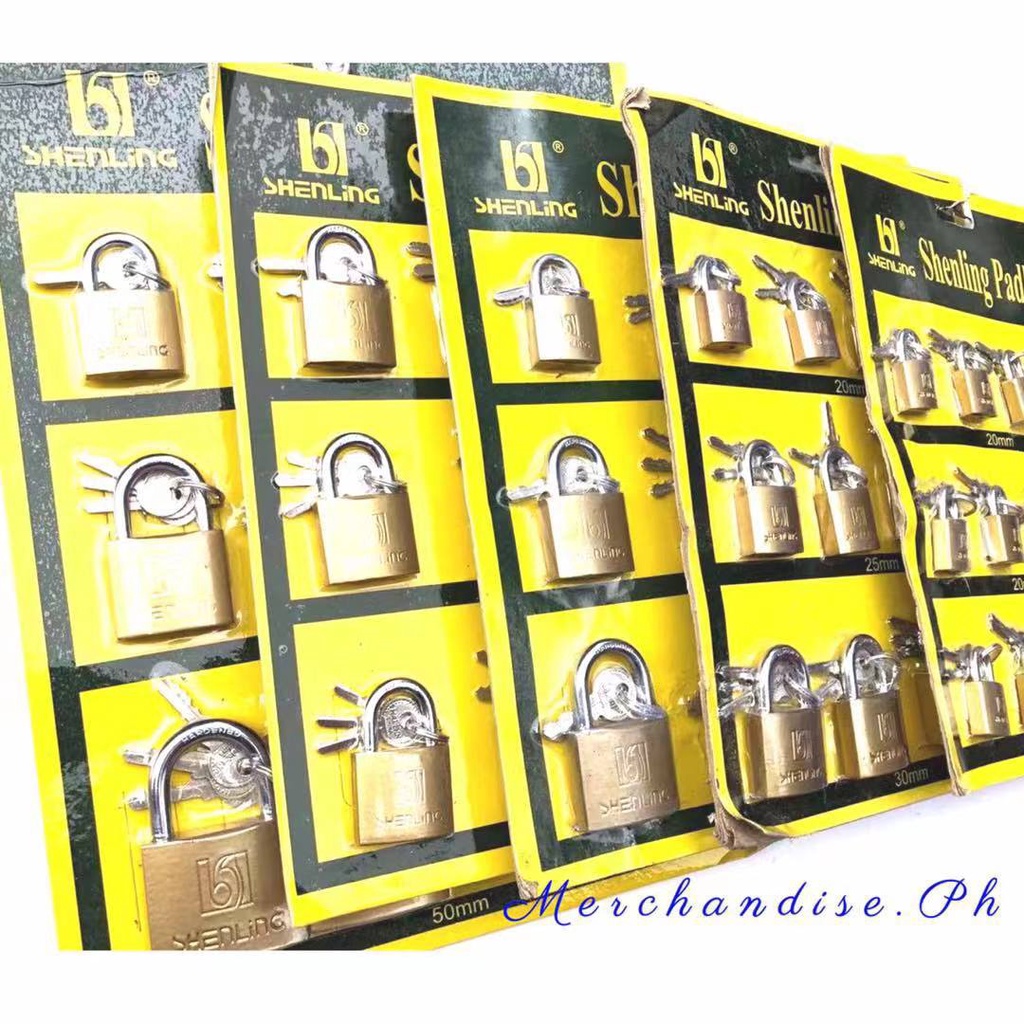 Per pc Shenling Padlock 20mm / 25mm / 30mm / 40mm / 50mm safety lock ...