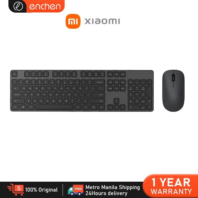 New Xiaomi Keyboard Wireless Keyboard and Mouse Set2 2.4Ghz 1000 DPI ...