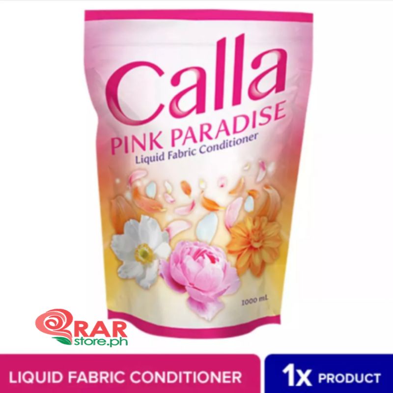 Calla Fabric Conditioner Pink Paradise 1L | Shopee Philippines