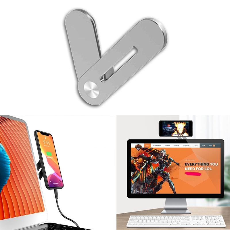 Magnetic mobile phone / laptop holder for dual screen expansion ...