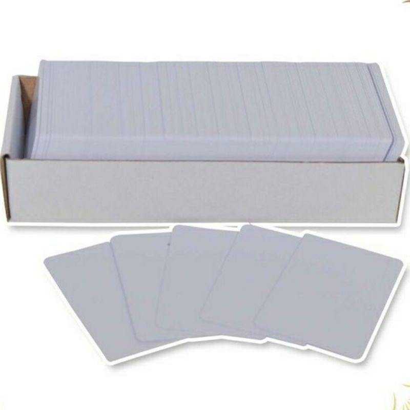 Printable PVC Pre-Cut Cards 200pcs | Shopee Philippines