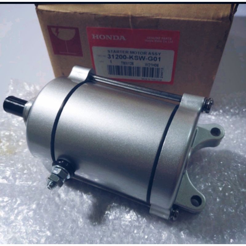 Honda tmx 125 alpha starter motor assy 31200-KSW-G01 Genuine part ...