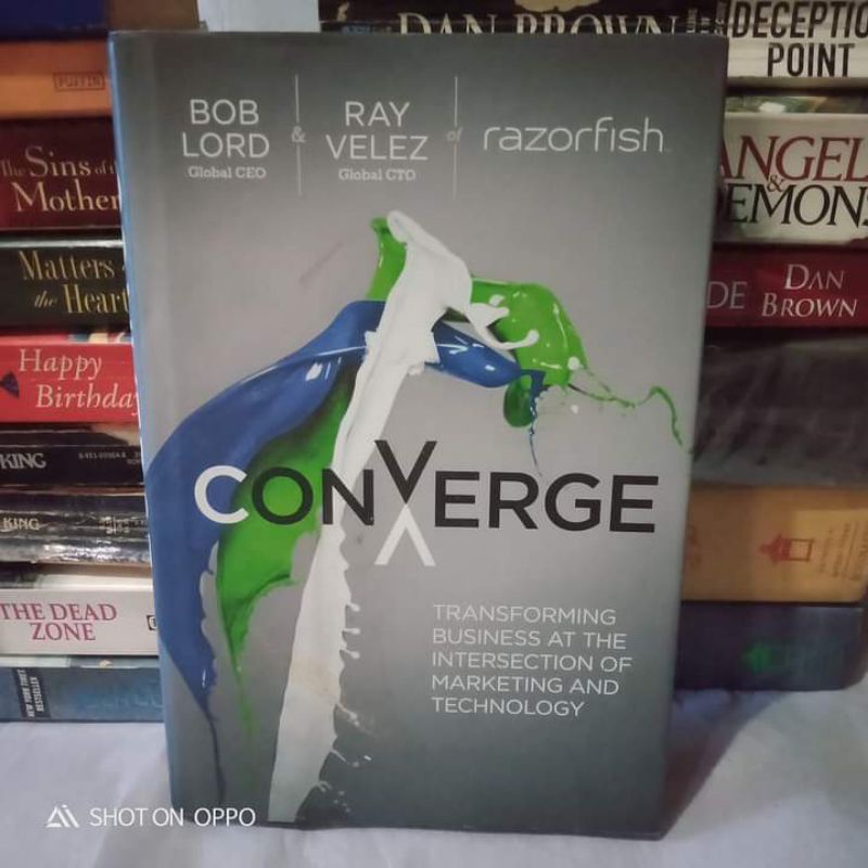 Converge - Ray Velez and Bob Lord Hard Bound | Shopee Philippines