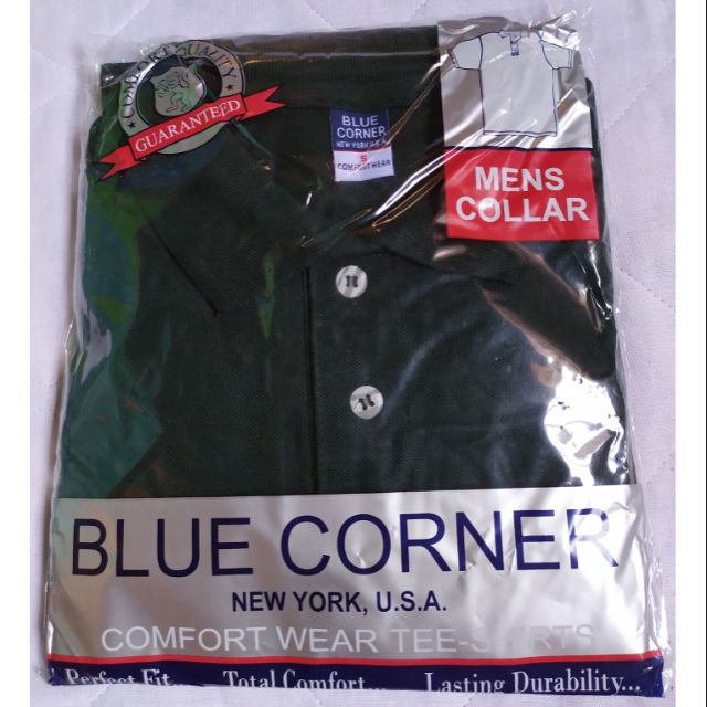 Blue Corner Polo Shirt for Men - Moss Green | Shopee Philippines