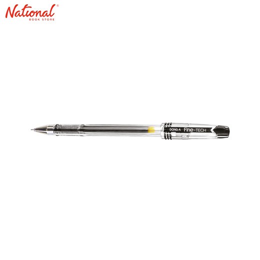 Dong-A Fine Tech 34 Ballpoint Pen, Black 0.4Mm National Book Store | Shopee Philippines