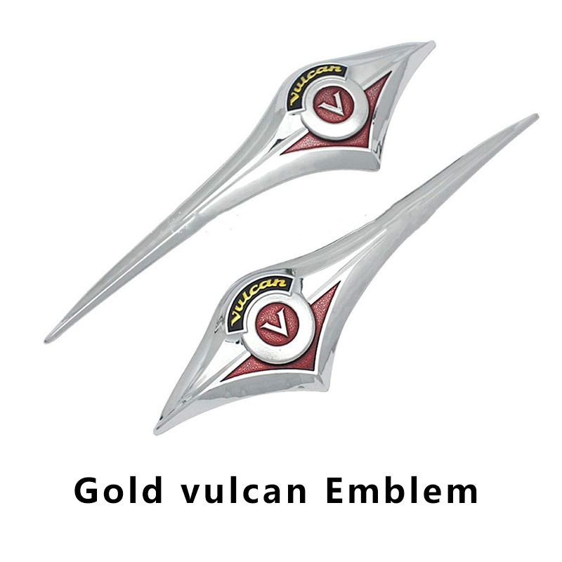 3D Plastic Logo Badge Fuel Tank Emblem For Motorcycle Kawasaki Vulcan ...